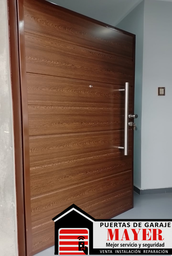 Puerta Principal Caoba Liso - Mayer SAC